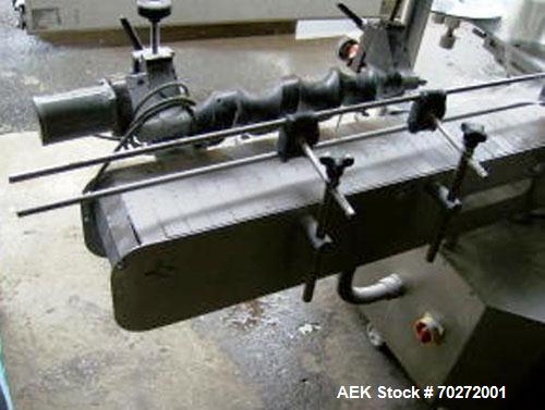 Used Tronics Series 3 Stainless Steel Labeling Machine Model S3S