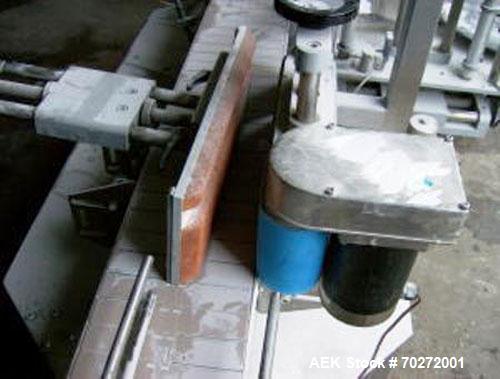 Used Tronics Series 3 Stainless Steel Labeling Machine Model S3S