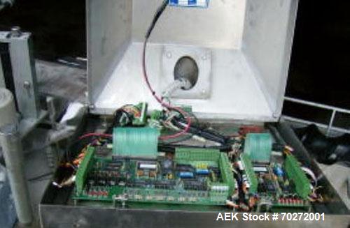 Used Tronics Series 3 Stainless Steel Labeling Machine Model S3S