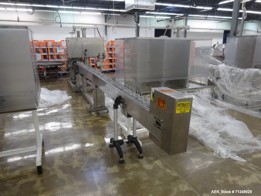 Used Axon Corporation EZ-100 Tamper Evident Band and Sleeve Label App