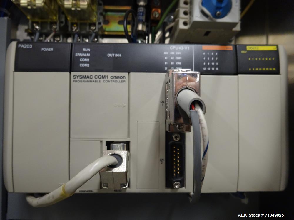 Used Axon Corporation EZ-100 Tamper Evident Band and Sleeve Label App