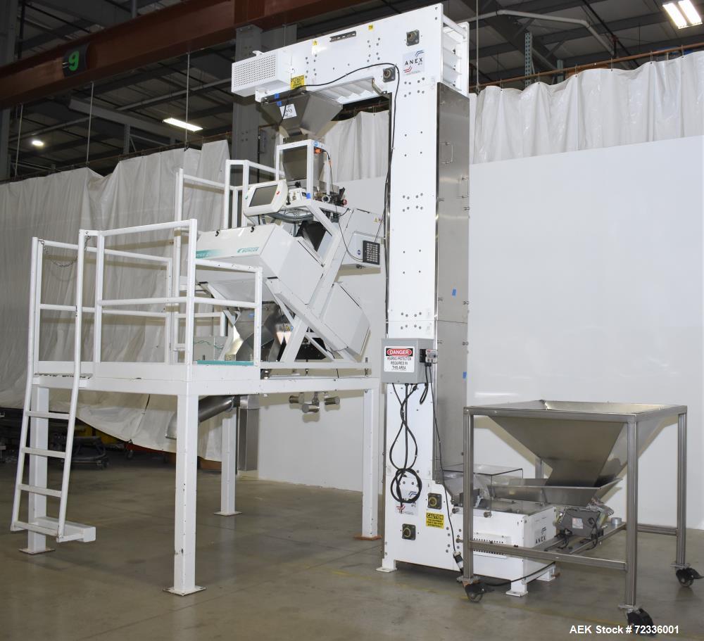 Used Buhler Sortex Ltd. Model Z+1B Material Handling Color Sorter wit