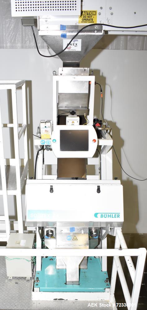 Used Buhler Sortex Ltd. Model Z+1B Material Handling Color Sorter wit