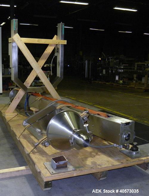 Used Meto Lift Power Drum Lift/Inverter, Model ULS-02-A. 304 Stainles