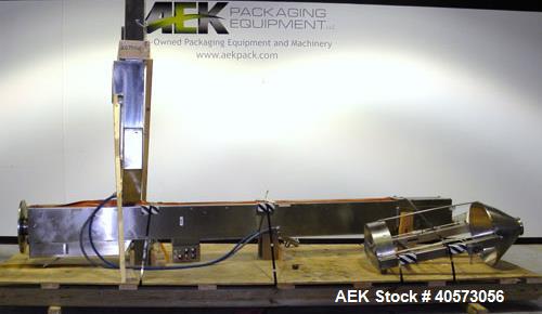 Used Meto Corp Power Drum Lift/Inverter, Model ULS-02. 304 stainless