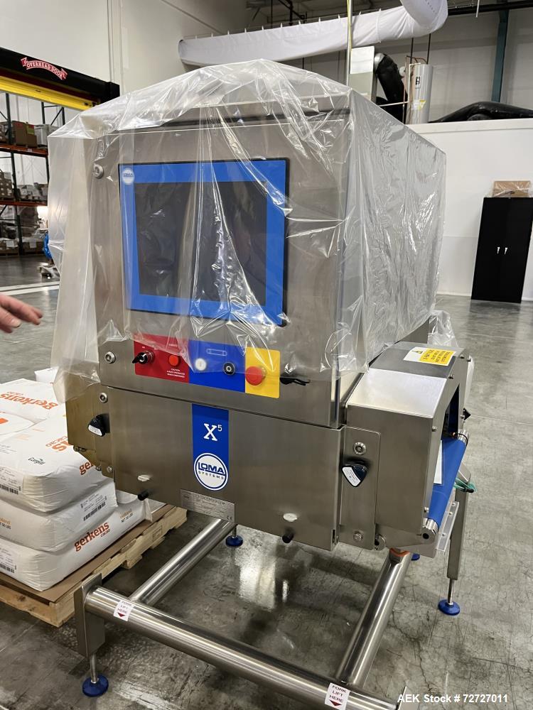 Used Loma X-Ray Metal Detector, Model X5 Spacesaver. 304 Stainless st