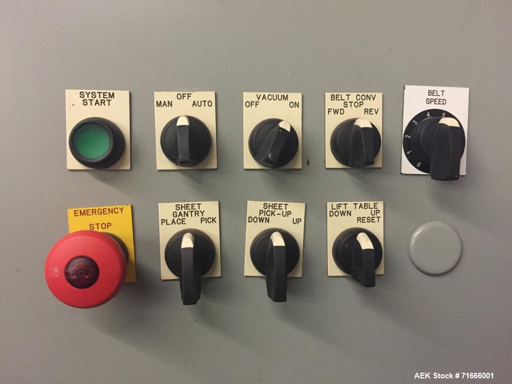 Used Newcastle Telescoping Sheet Dispenser, Model RM-960. Automatical