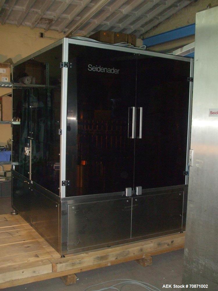 UsedSeidenader PI 30 Ampoule Inspection Machine. Capacity 18,000 amp
