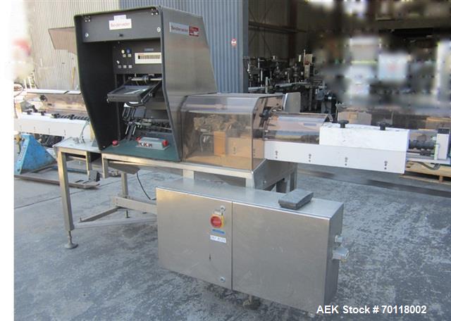 Used Seidenader V90 AVSB Inspection Machine. Now tooled pre-filled sy