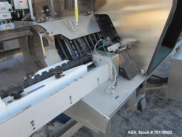 Used Seidenader V90 AVSB Inspection Machine. Now tooled pre-filled sy