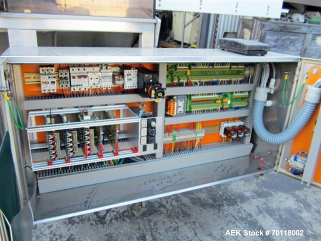 Used Seidenader V90 AVSB Inspection Machine. Now tooled pre-filled sy