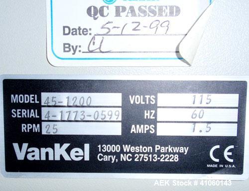 Used Vankel/-Varian Friability Tester, model 45-1200. Single chamber