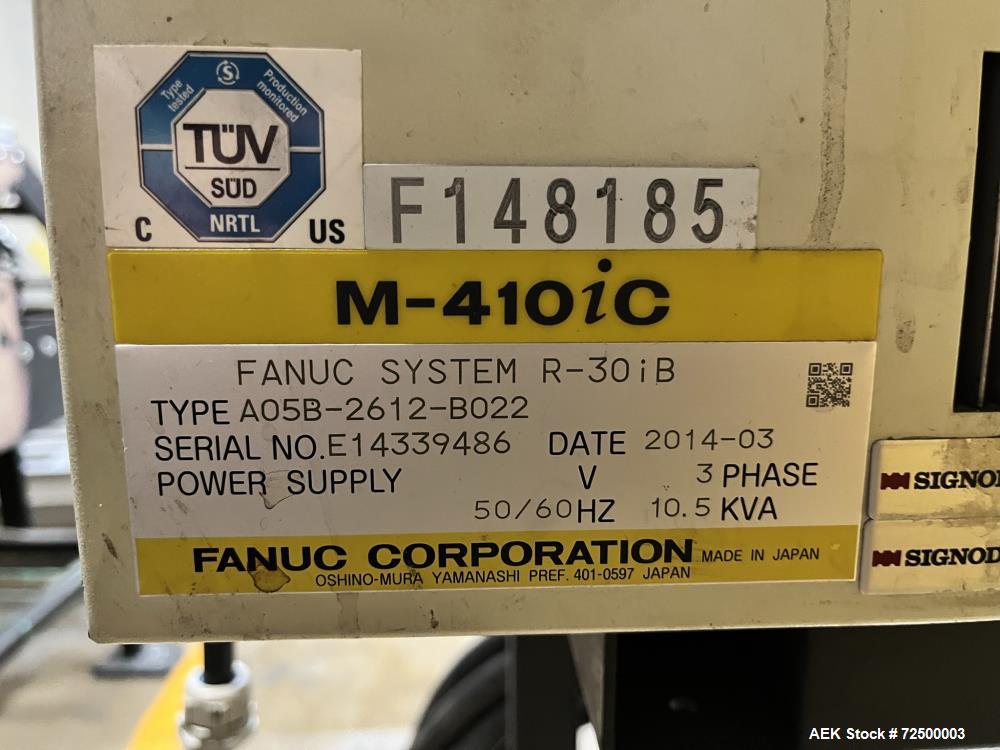 UsedFanuc 4-Axis Articulating Robot, Model M-410iC 315. Includes Fanu