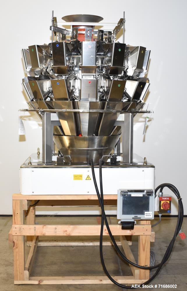 Used Ishida Scale Model CCW-M-214W-S/20-PB. 14 Head Combination Scale