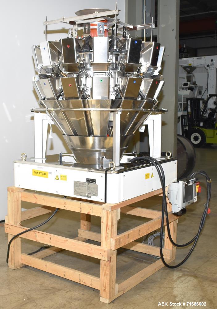 Used Ishida Scale Model CCW-M-214W-S/20-PB. 14 Head Combination Scale