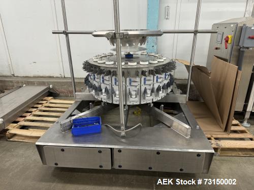 Used Multipond MP20-2400/1250-H-UL 20 Head, Embossed/Dimpled Stainles