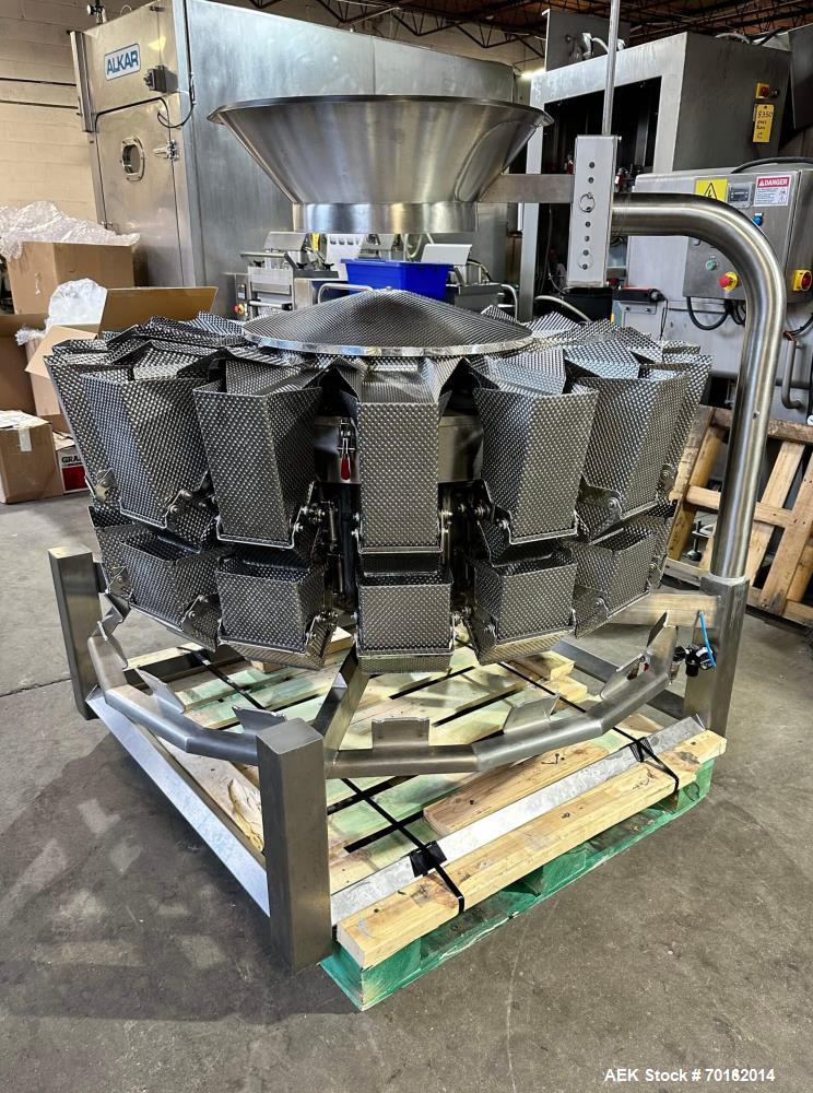 Used Weighpack Primo Combi 360 Multi-Head Weigher – 16 Heads, 2.5L Capacity