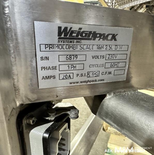 Used Weighpack Primo Combi 360 Multi-Head Weigher – 16 Heads, 2.5L Capacity