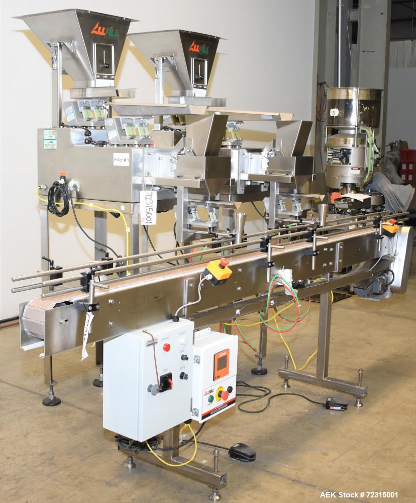 Used All-Fill VF-110ST Dual-Head Powder Filler – Inline Scale Filling ...