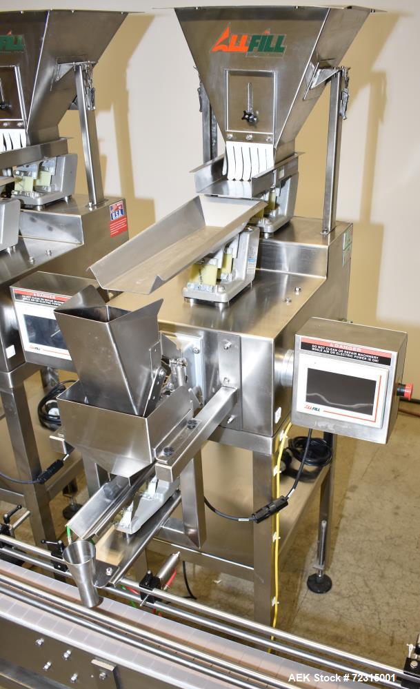 Used All-Fill VF-110ST Dual-Head Powder Filler – Inline Scale Filling ...