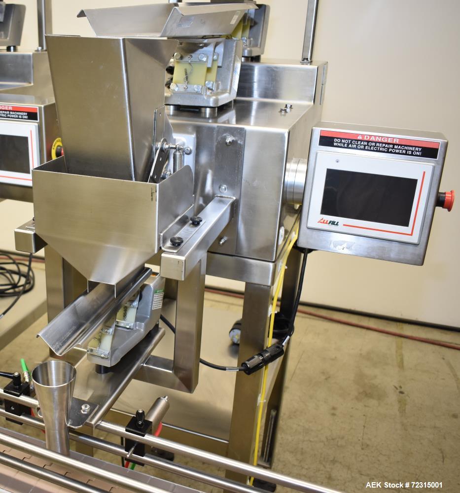 Used All-Fill VF-110ST Dual-Head Powder Filler – Inline Scale Filling ...