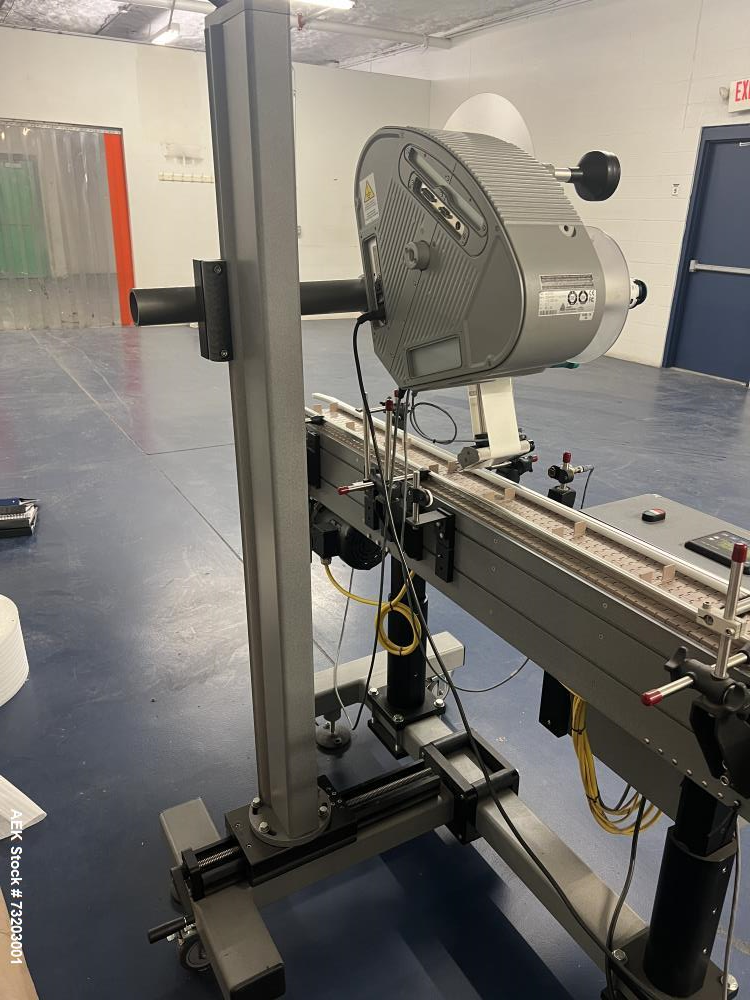 Great Condition, Used Indexing Conveyor and Labeling Line. Includes i