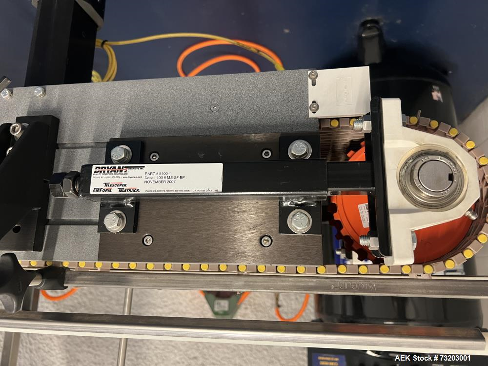 Great Condition, Used Indexing Conveyor and Labeling Line. Includes i