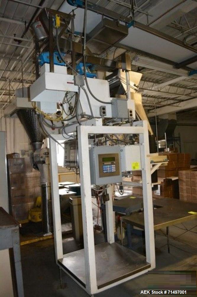 UsedWeighPack Systems Model AEF 7 Linear Bucket Scale. Unit has singl