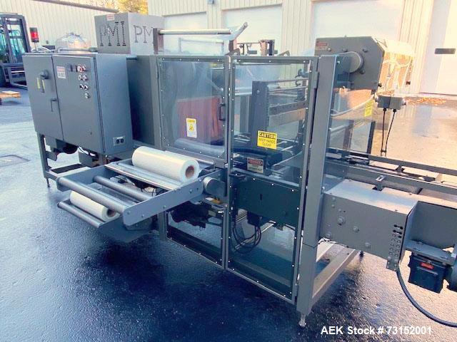 Used PMI Single Lane Shrink Bundler Model CSI-20. 20" Wide Continuous
