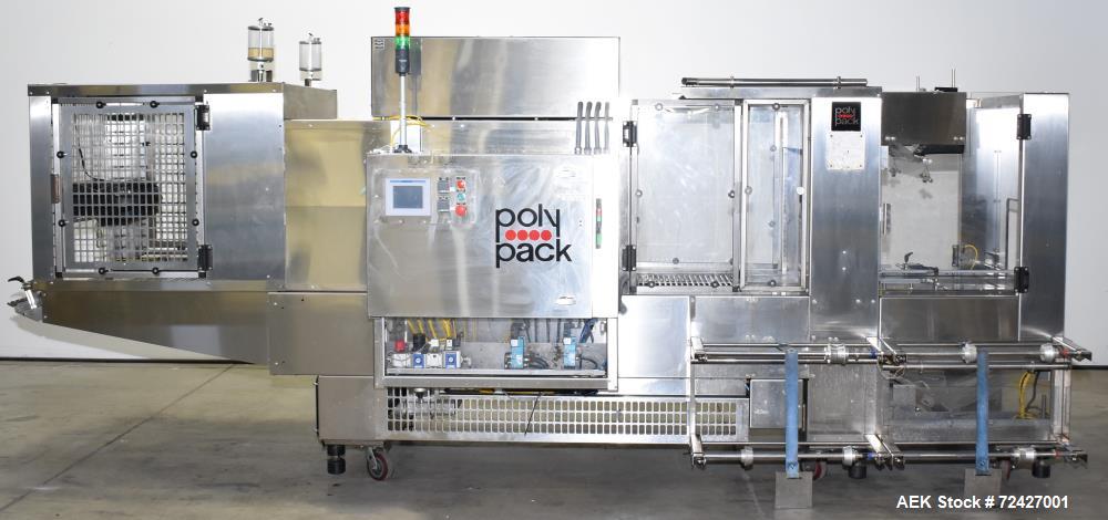 Used PolyPack Model IL-24L Shrink Bundler. Intermittent motion design