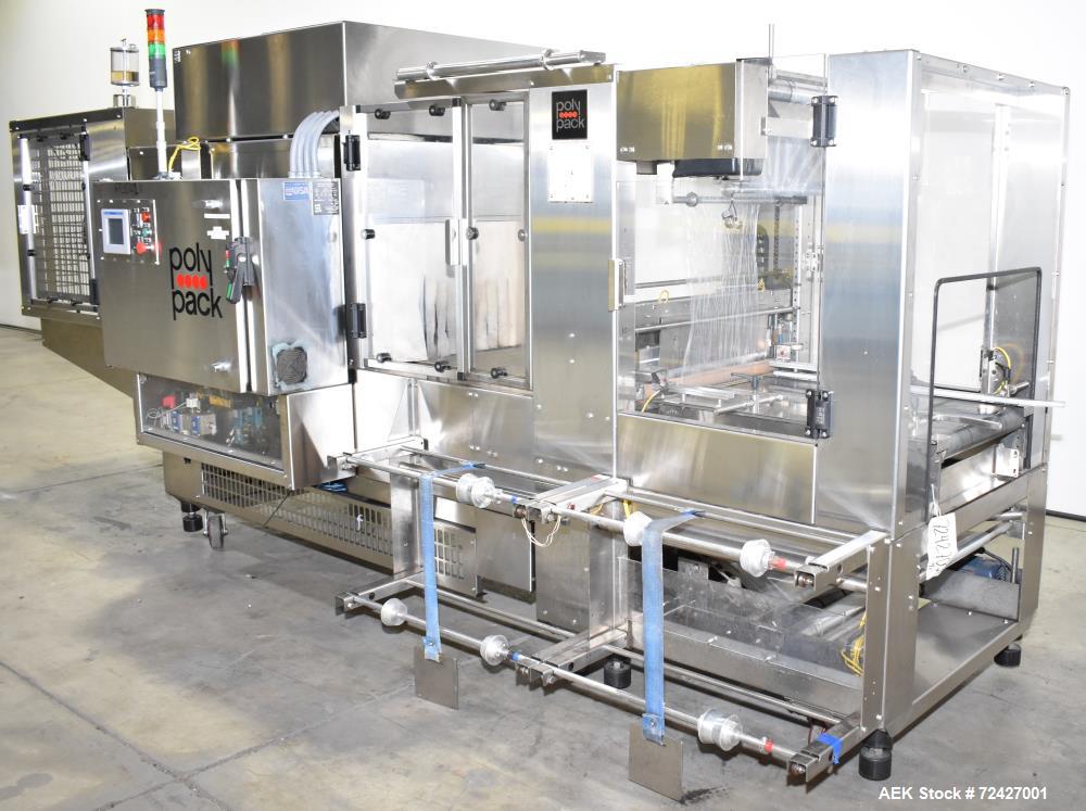 Used PolyPack Model IL-24L Shrink Bundler. Intermittent motion design