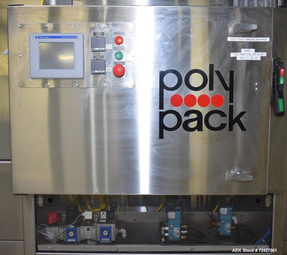 Used PolyPack Model IL-24L Shrink Bundler. Intermittent motion design