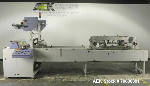 Used Conflex Model CW170 Horizontal Shrink Wrapper.Rated at speeds up