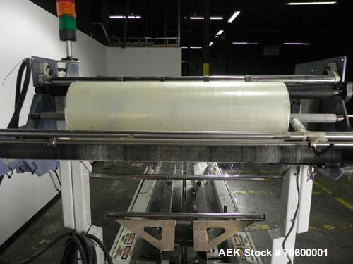 Used Conflex Model CW170 Horizontal Shrink Wrapper.Rated at speeds up
