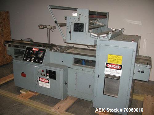 UsedShanklin Flow Wrapper, model F3, capable of up to 50 packages per