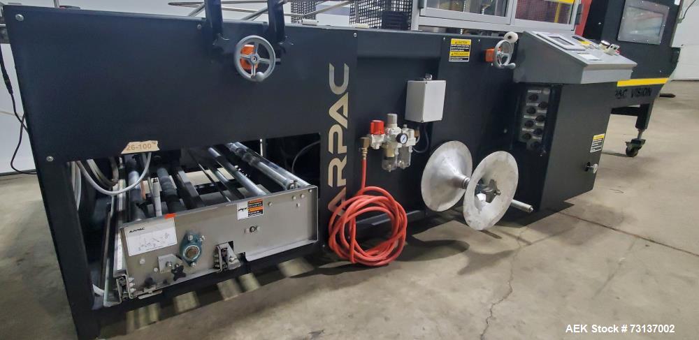 Used Arpac (nVenia) Model TS37 Continuous Motion Horizontal Side Seal