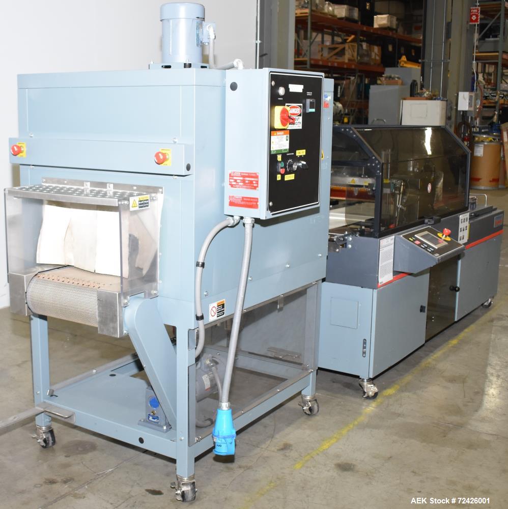 Used Shanklin Trimph TR-2 Horizontal Side Seal Shrink Wrapper with Sh