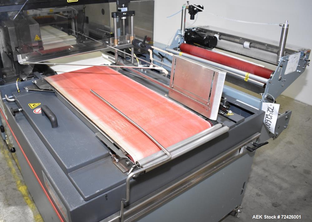 Used Shanklin Trimph TR-2 Horizontal Side Seal Shrink Wrapper with Sh
