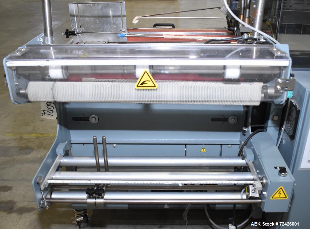 Used Shanklin Trimph TR-2 Horizontal Side Seal Shrink Wrapper with Sh