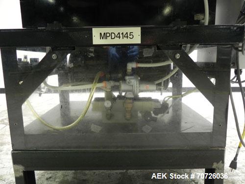 Used Multicage Four-Post Die Cutter Air Press. Approximate platen siz