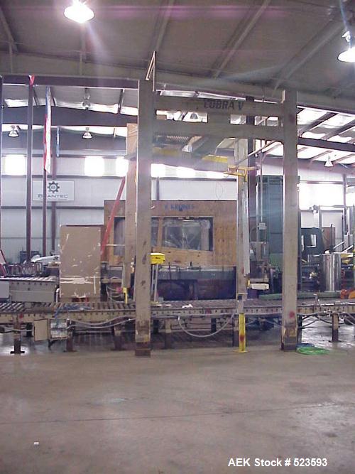 Used ITW Mima automatic stretch wrapper, model Cobra V.