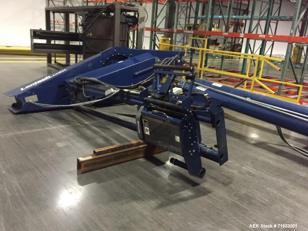 Used Lantech, Model 2500 Automatic Stretch Wrapper. Built 2005. Has 5