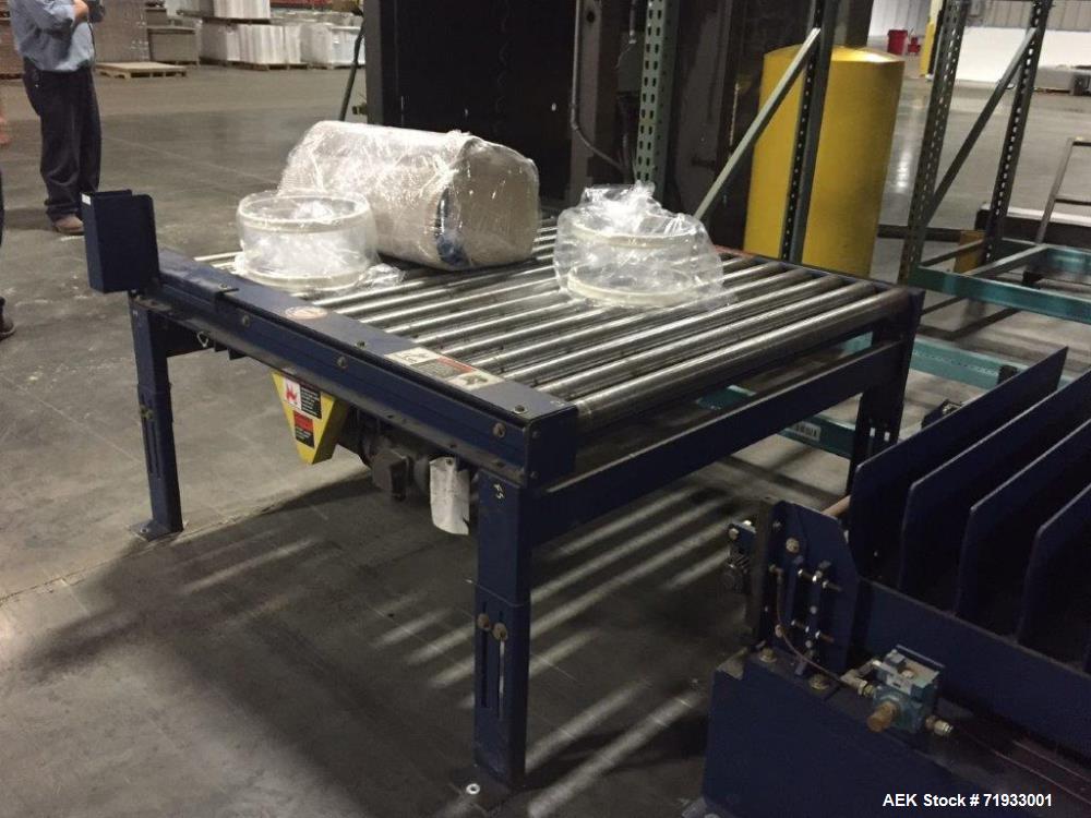 Used Lantech, Model 2500 Automatic Stretch Wrapper. Built 2005. Has 5