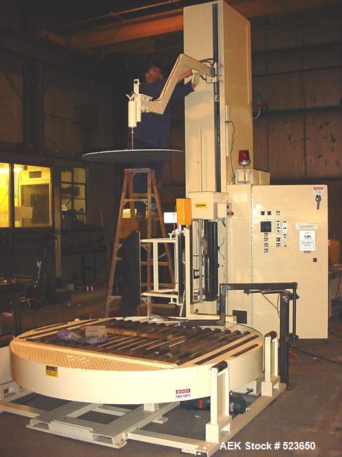 Used- Liberty pallet wrapper, model 2000A.
