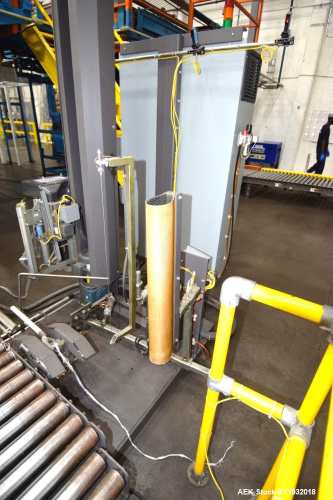 Used Orion Packaging FA Turntable Automatic Wrapping System. Turntabl