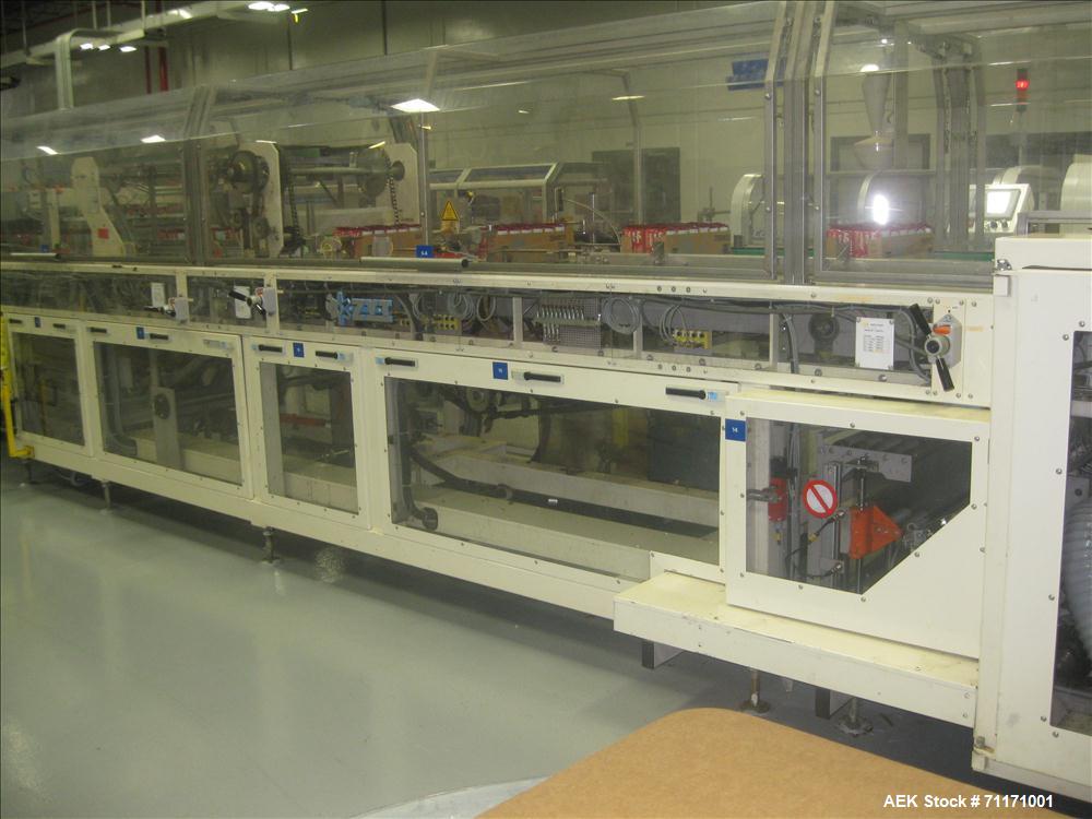 Used Kisters Kayat Model TSP 030 Automatic Tray Former, Packer and Sh