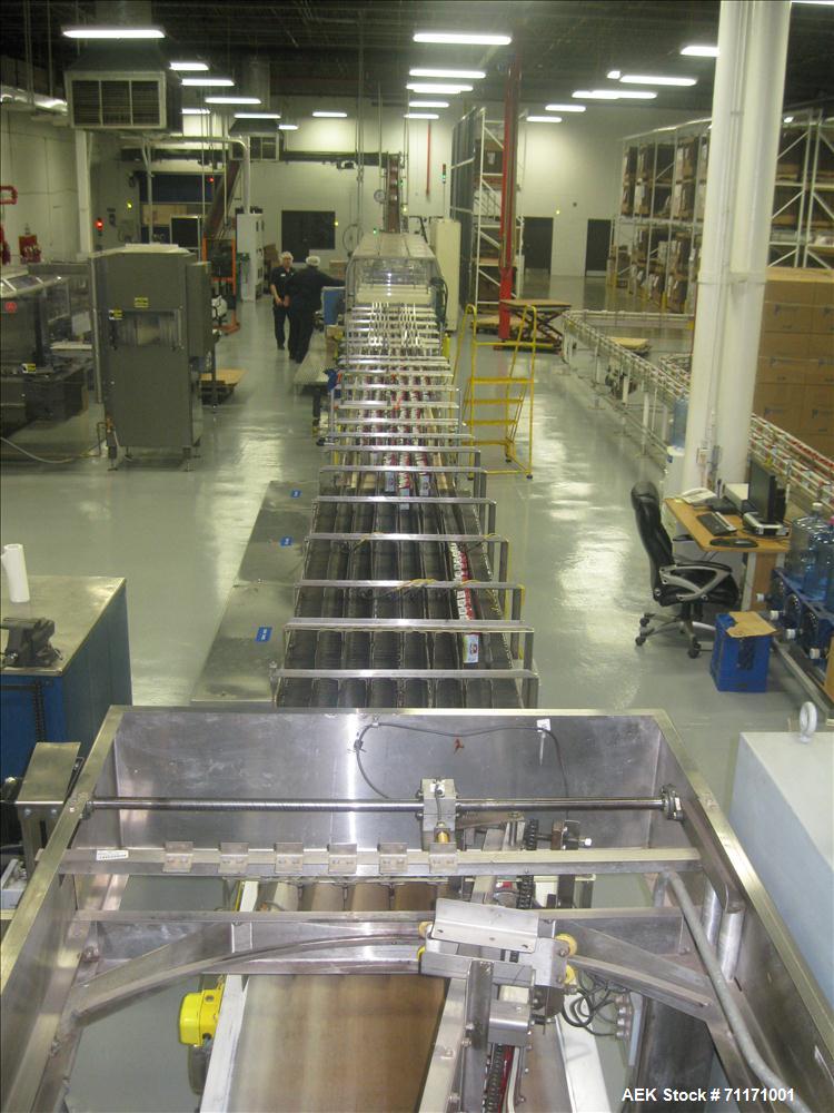 Used Kisters Kayat Model TSP 030 Automatic Tray Former, Packer and Sh