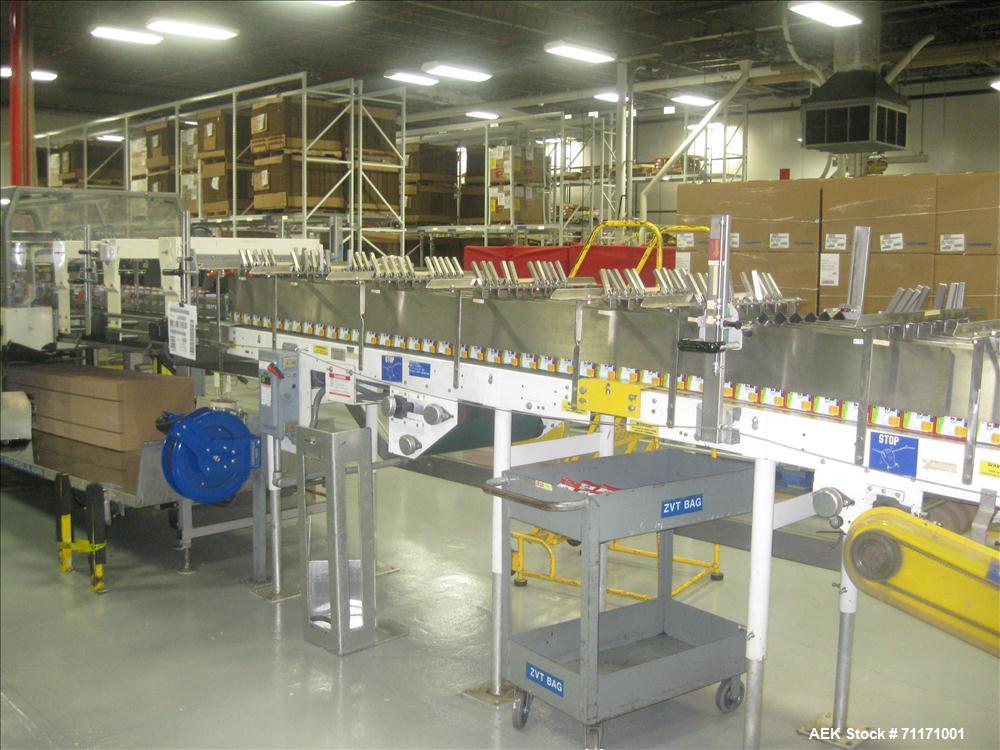 Used Kisters Kayat Model TSP 030 Automatic Tray Former, Packer and Sh