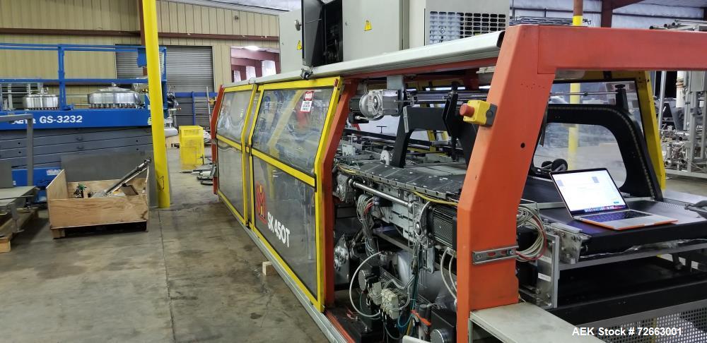 UsedSMI SK450T Automatic Tray Former Packer Shrink Wrapper; capable o