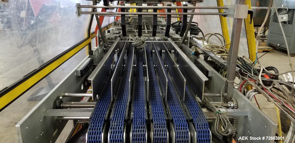 UsedSMI SK450T Automatic Tray Former Packer Shrink Wrapper; capable o